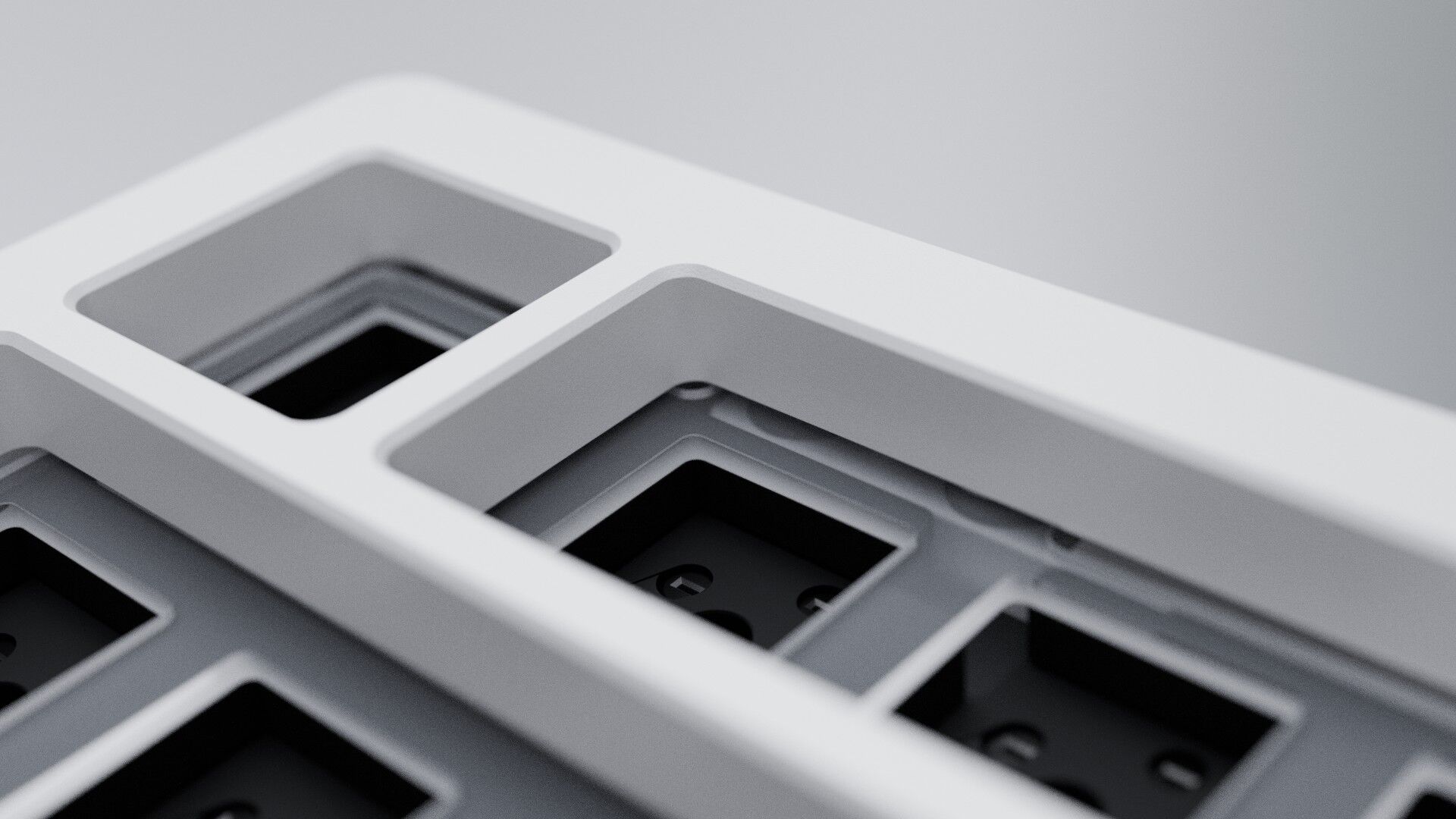 Chilkey Nd75 Tri-mode Rgb Pcb Hot Swap O-ring Mounting Mechanical ...