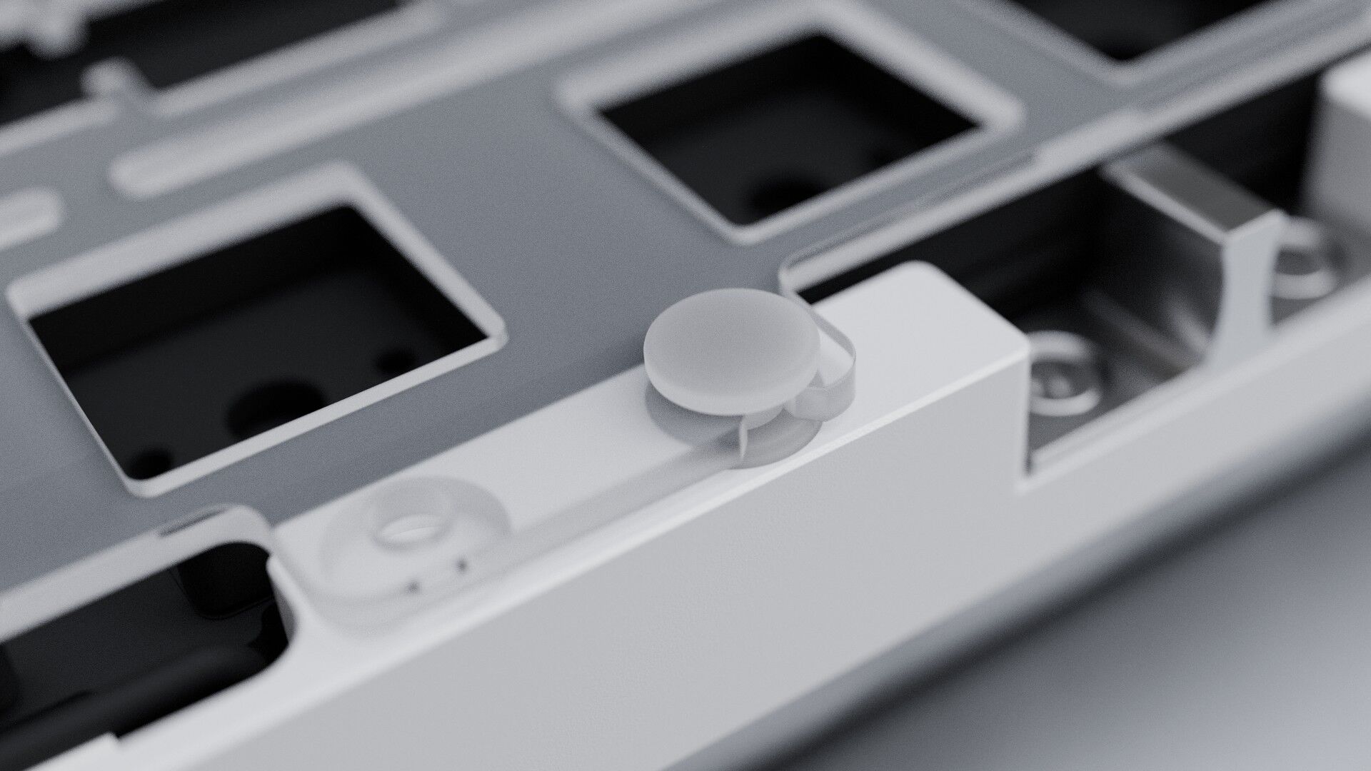 Chilkey Nd75 Tri-mode Rgb Pcb Hot Swap O-ring Mounting Mechanical ...