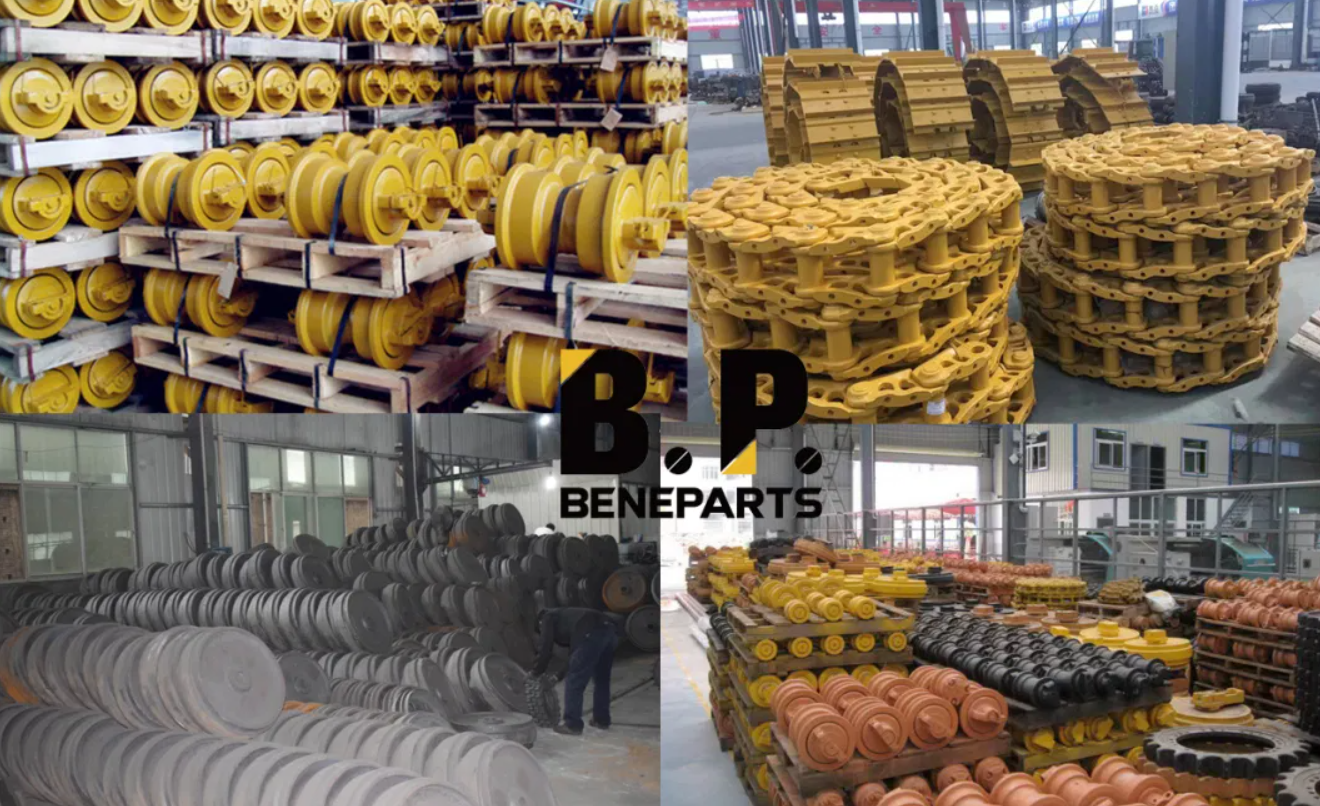 320 Undercarriage Parts Bulldozer Excavator Carrier Roller Assembly ...