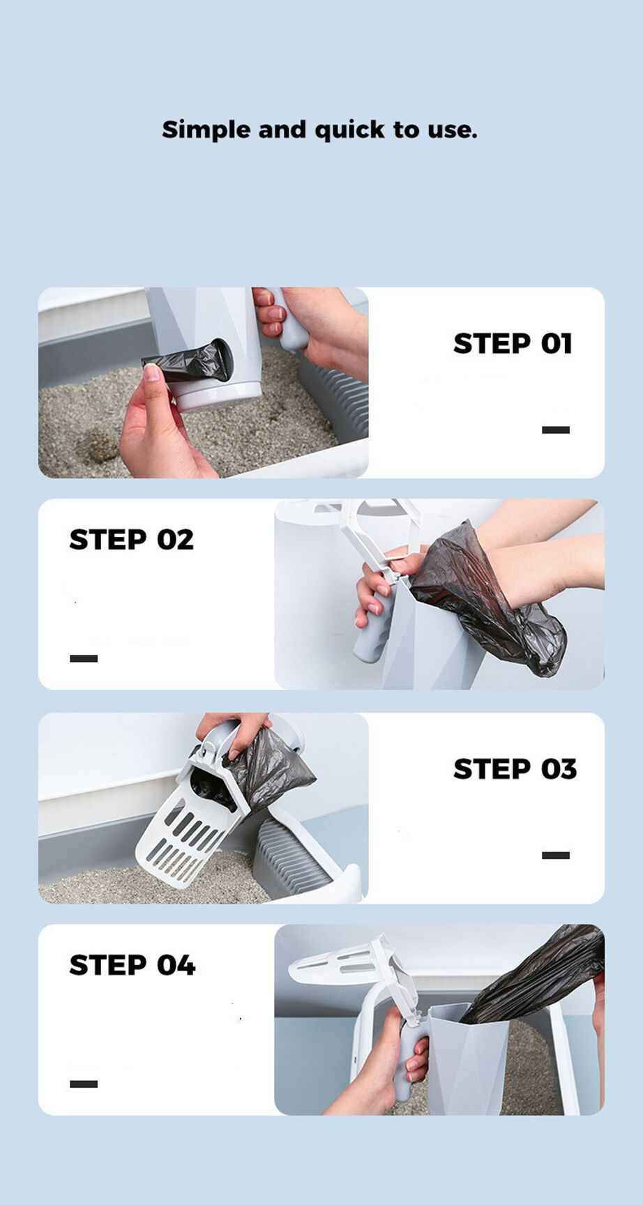 Buy China Wholesale Pet Cat Poop Scooper Integrated Color Matching Cat Litter Scooper With ...