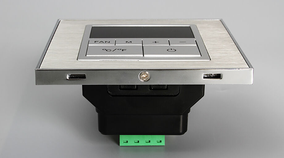 Customized 12v Dc Rs485 Modbus Luxury Silver Metal Frame Push Button ...