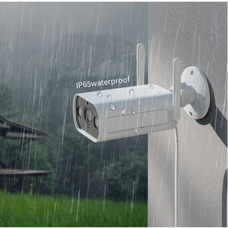 Full Color Hd Smart Wi-fi Outdoor Camera With Night Vision, Smart Home ...