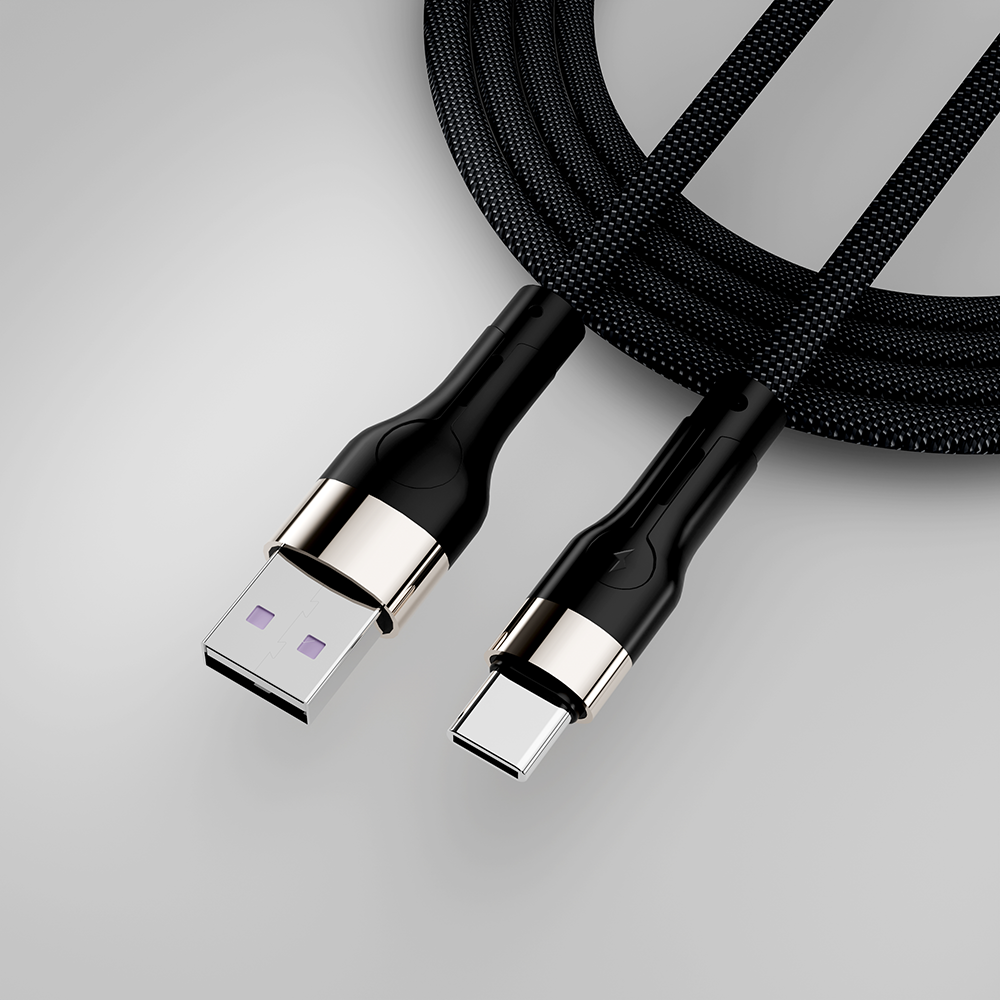 Portable 60w 1m Magnetic Usb C Data Cable Custom Self Winding Usb Type ...