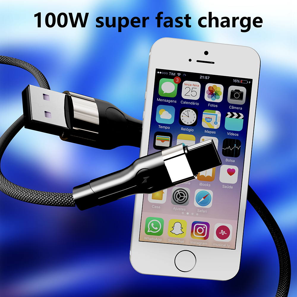 Portable 60w 1m Magnetic Usb C Data Cable Custom Self Winding Usb Type ...