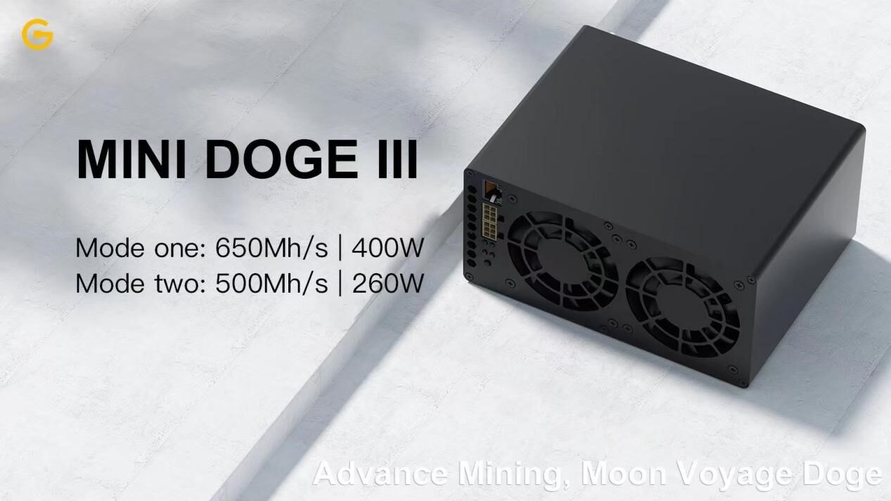 Goldshell Mini-doge Lll Third-generation Mini Dog 650m-500m With Three ...