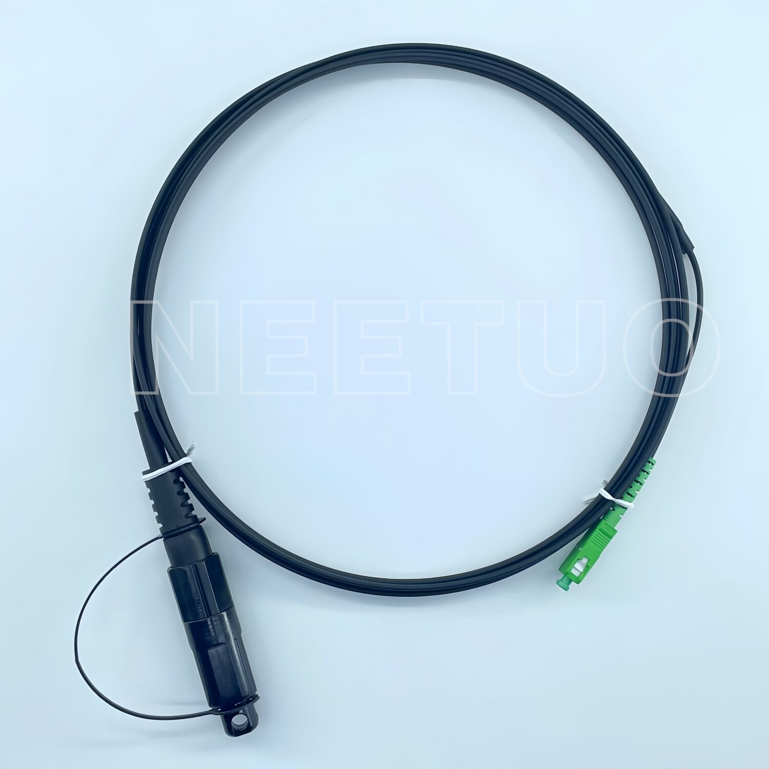 Fiber Optic Cable Assemblies Ip68 Optitap Hardened Connector Sc/apc Preconnectorized With 2*5mm ...