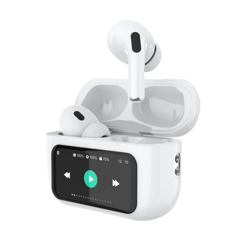 Air Pods Style Smart Screen Earbuds Wholesale 2024 Hot Smart Bluetooth ...
