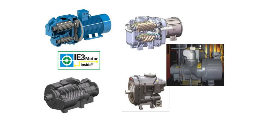 New 37kw 380v/ Abnormal/dual Voltage Power Frequency Air Compressor ...