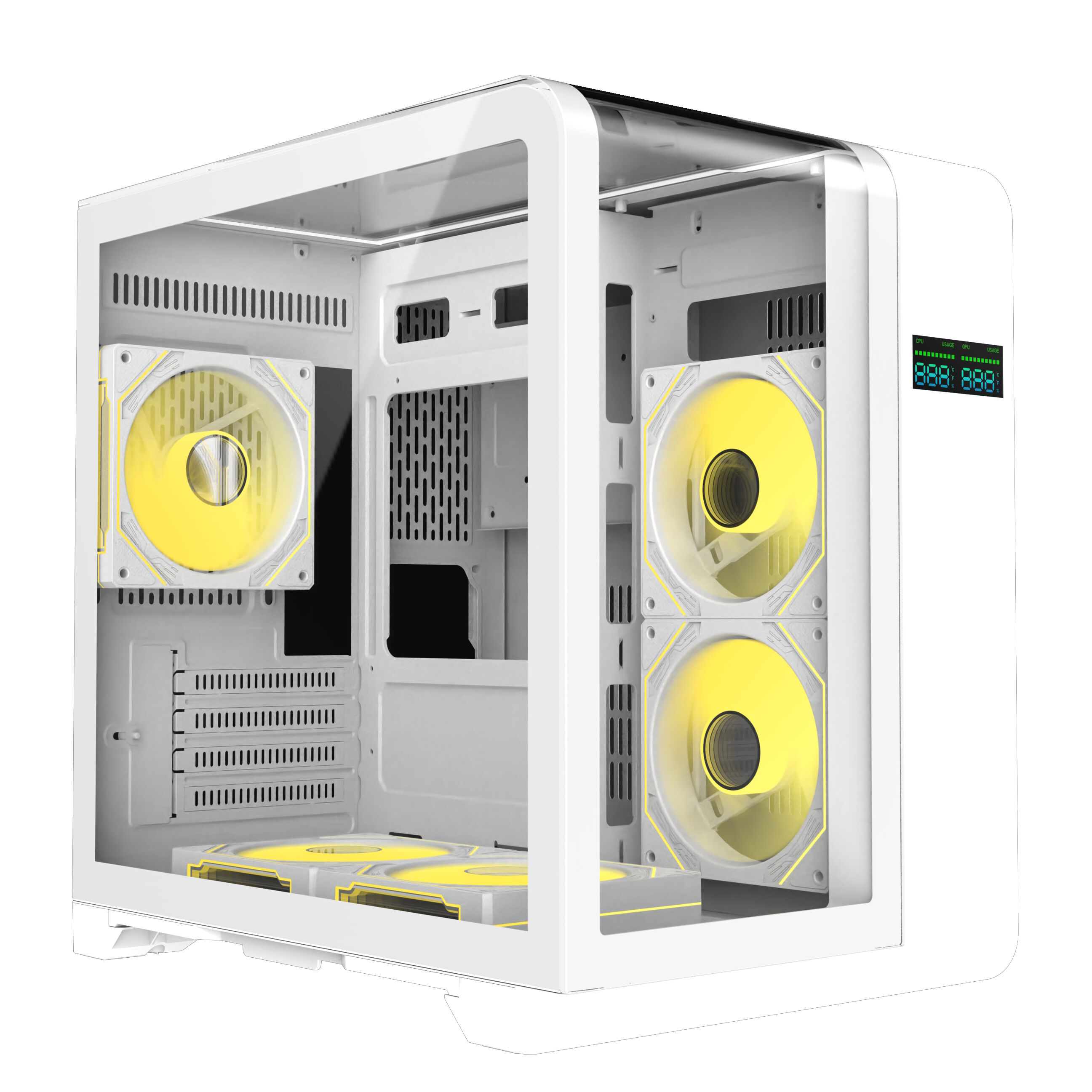 Factory New High-end Pc Chassis Fashion Computer Gaming Case Mid Tower ...