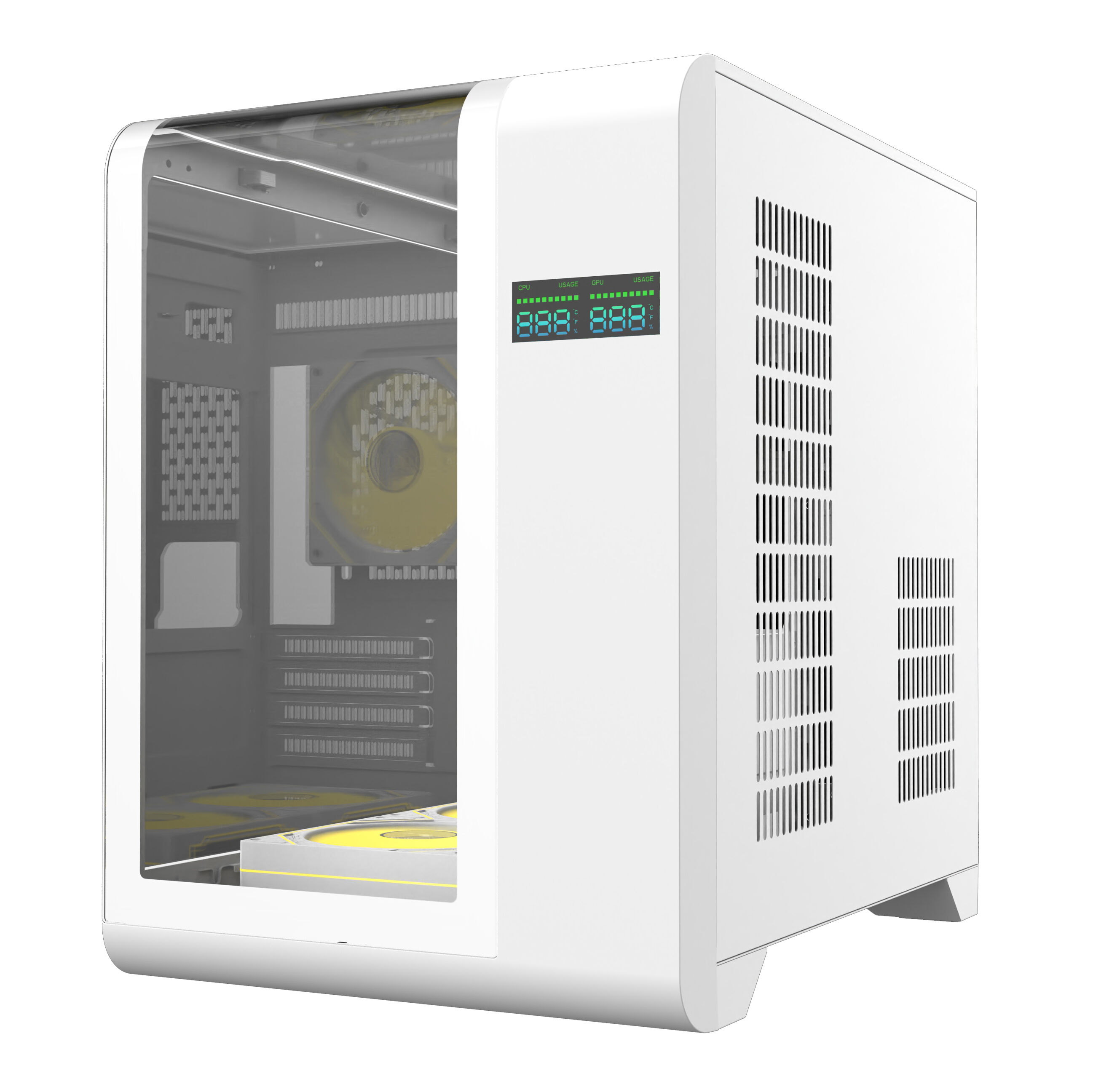 Factory New High-end Pc Chassis Fashion Computer Gaming Case Mid Tower ...