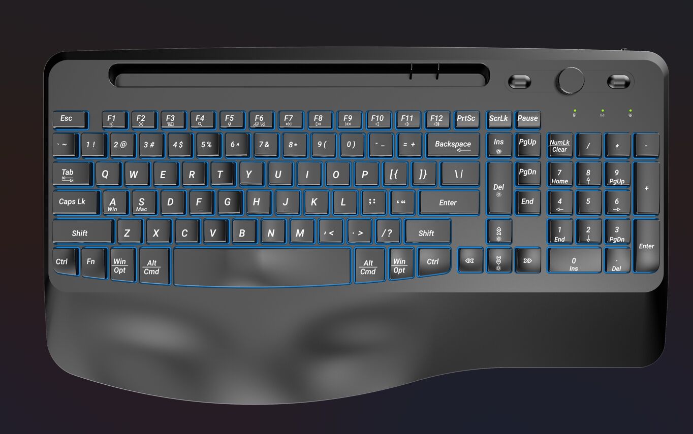 Enhance Your Office Productivity With Our Ergonomic Keyboard, Designed ...