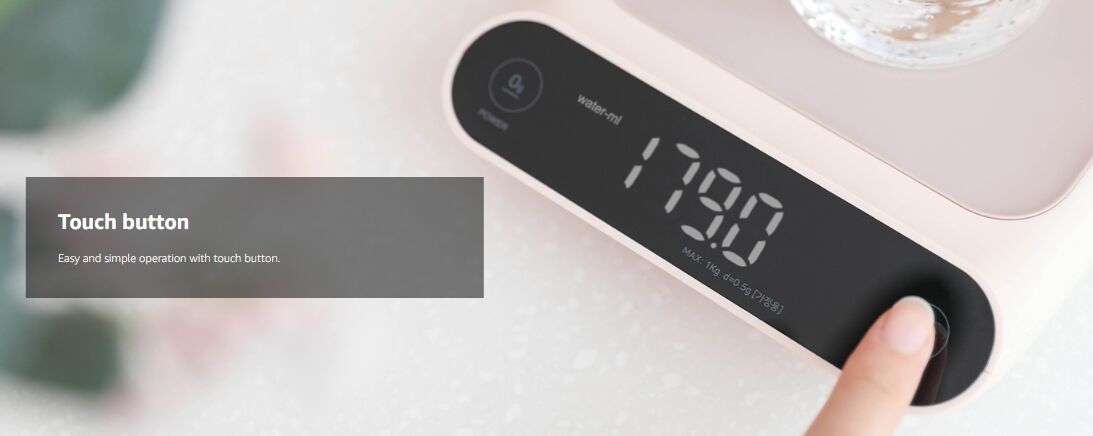 Mooas Food Scale, Digital Kitchen Scale, Small Kitchen Scale, Weight In ...