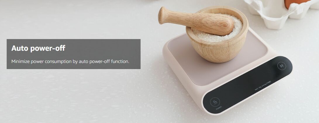 Mooas Food Scale, Digital Kitchen Scale, Small Kitchen Scale, Weight In ...