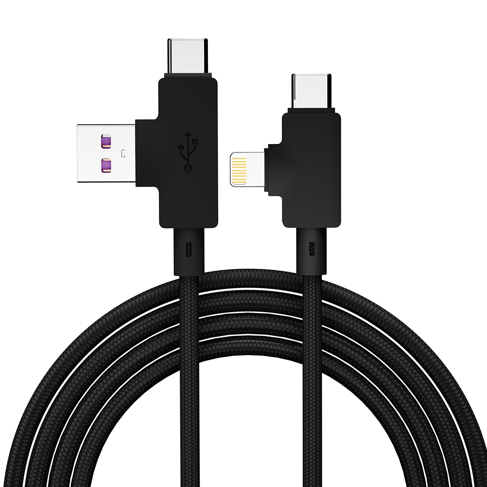 2 In 1multi Charger Fast Charging Data Cable For Android Type-c For ...