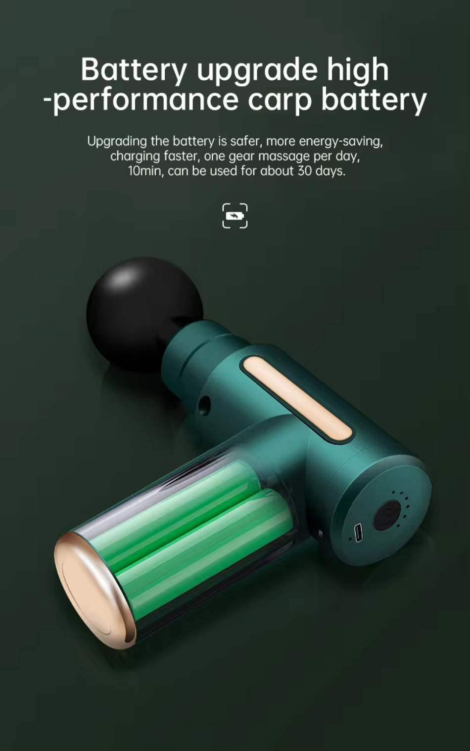 Cheap Mini Fascial Gun Massager Pocket Size Massage Gun Mini Fascial 1815