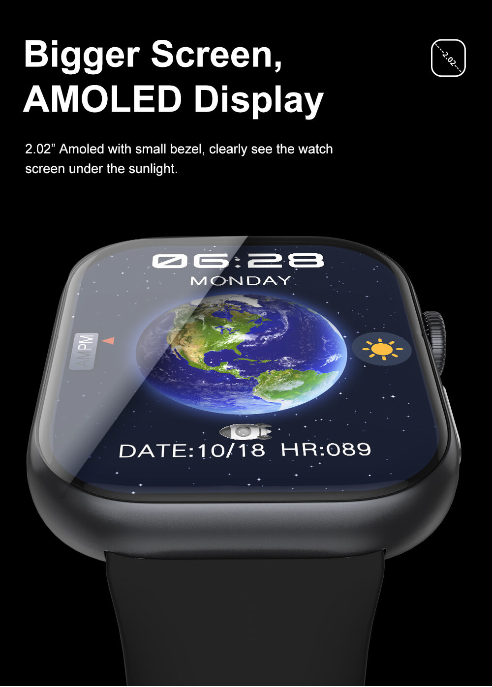 T8pro Wholesale 2.02 Big Screen Amoled Chatgpt Gesture Control Ai Function Bt Smartwatch $13.5 ...