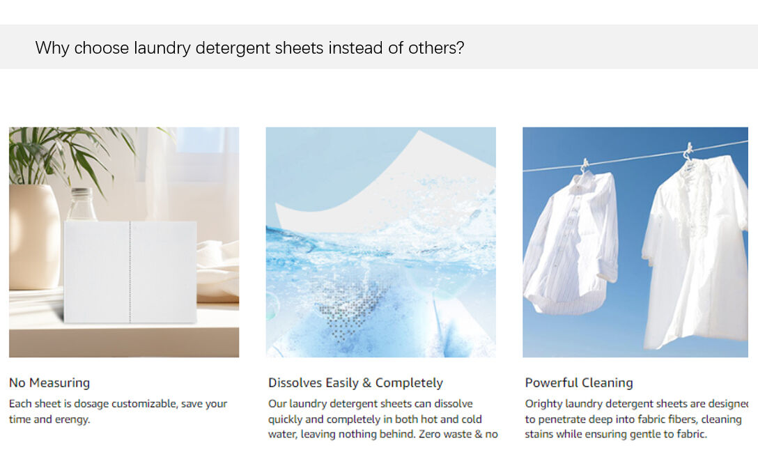 Eco- Friendly Soap Paper Laundry Detergent Tablets Clothes Laundry ...