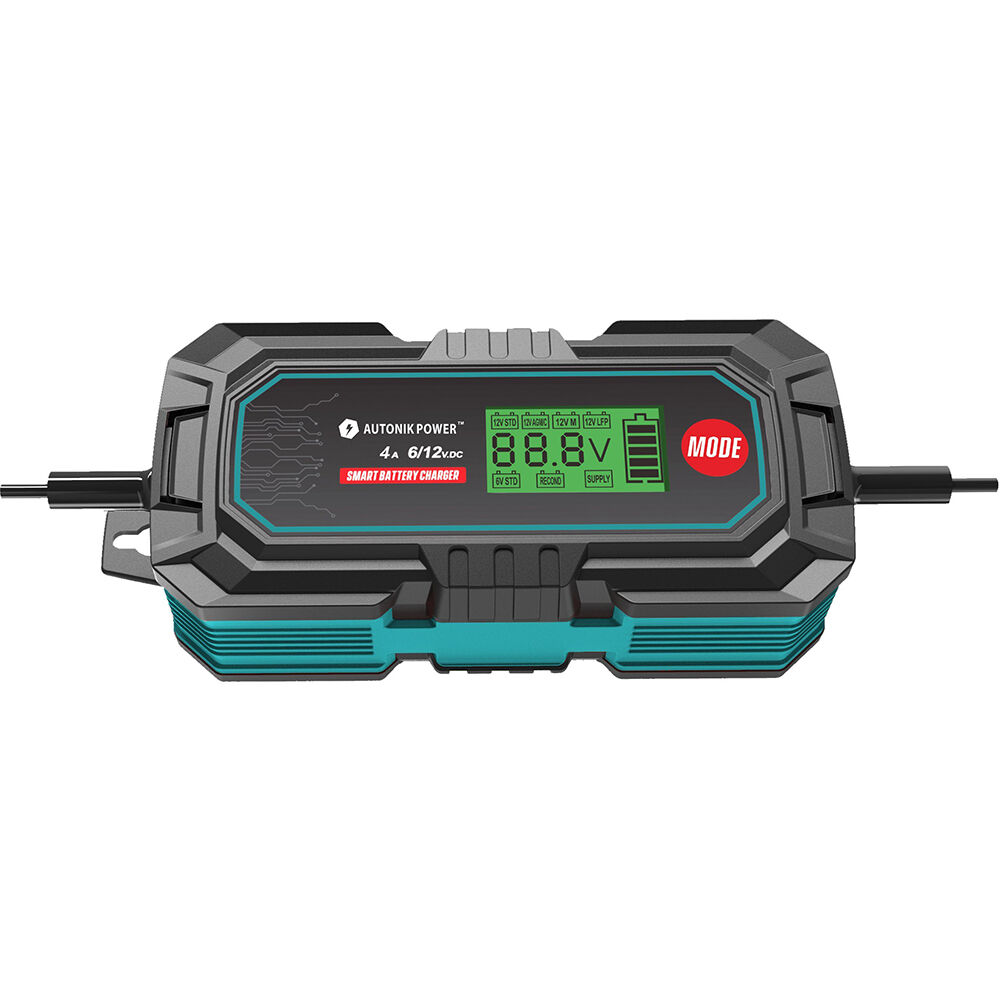 2024 High Quality 4a 6/12v Automatic Portable Car Battery Charger Multi ...