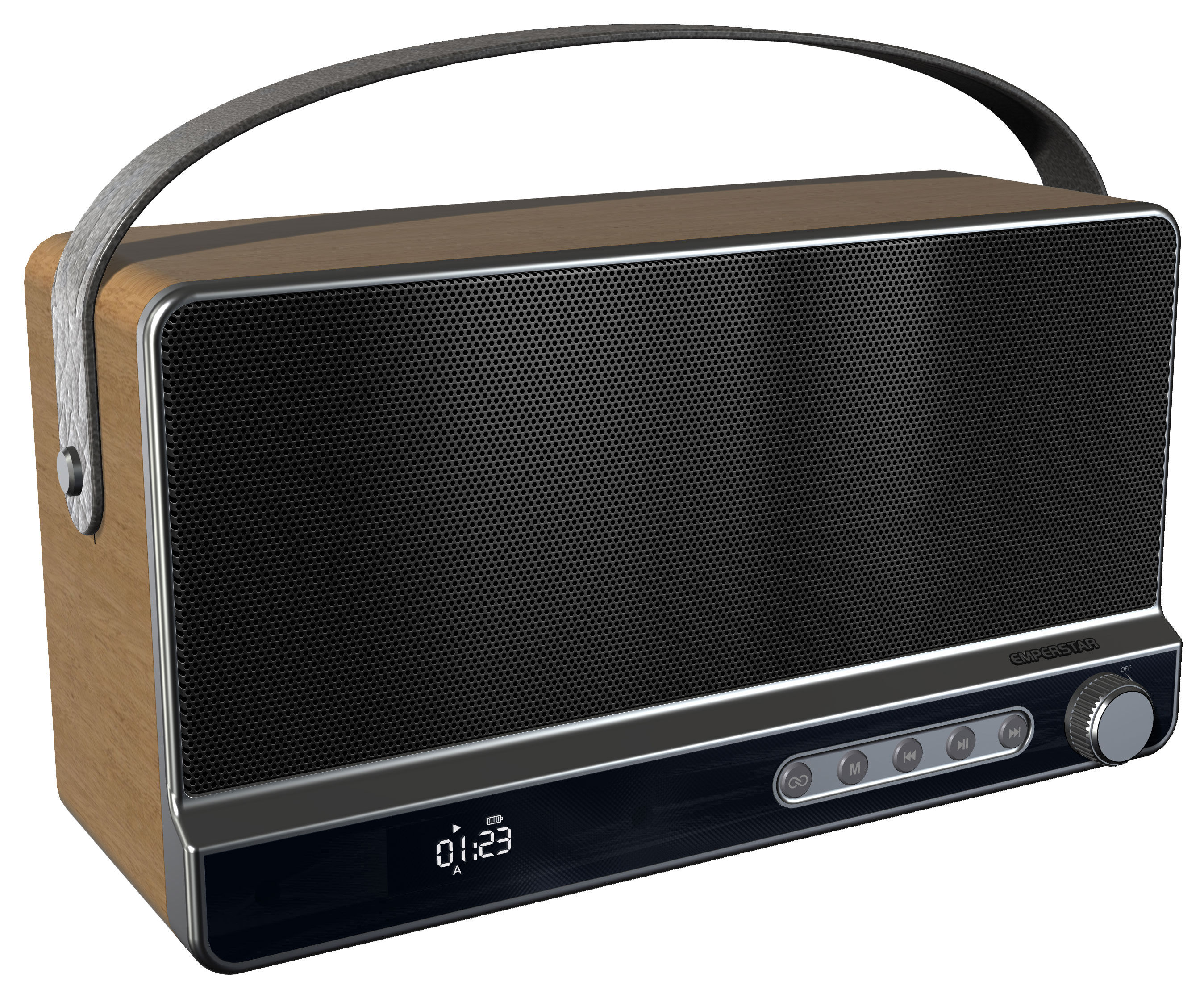 Wholesale Built-in Battery Magnetic Speaker Solar Player, Solar-powered ...