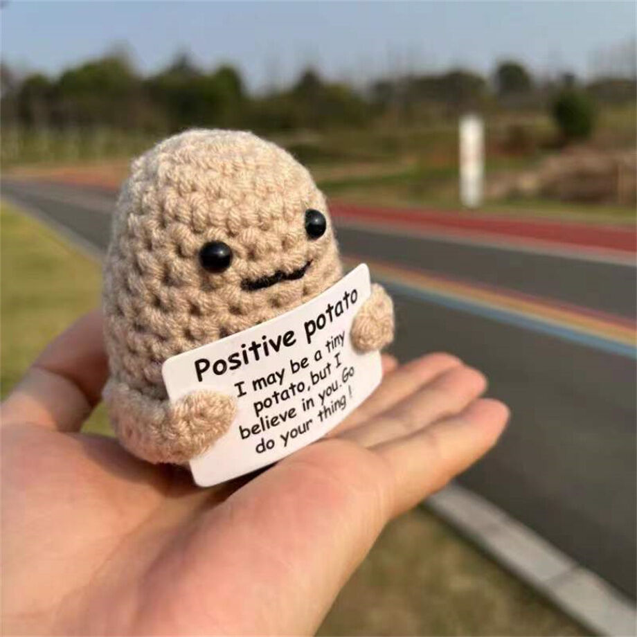 Crochet Positive Potato Family Collection Wool Knitting Poo Pears Bread ...