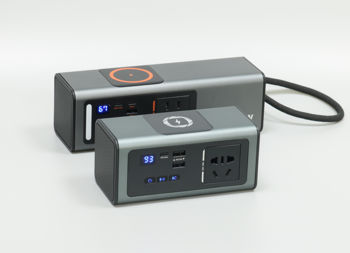 Portable Charger Power Bank Ac Power Station 10000mah Power Banks Li ...