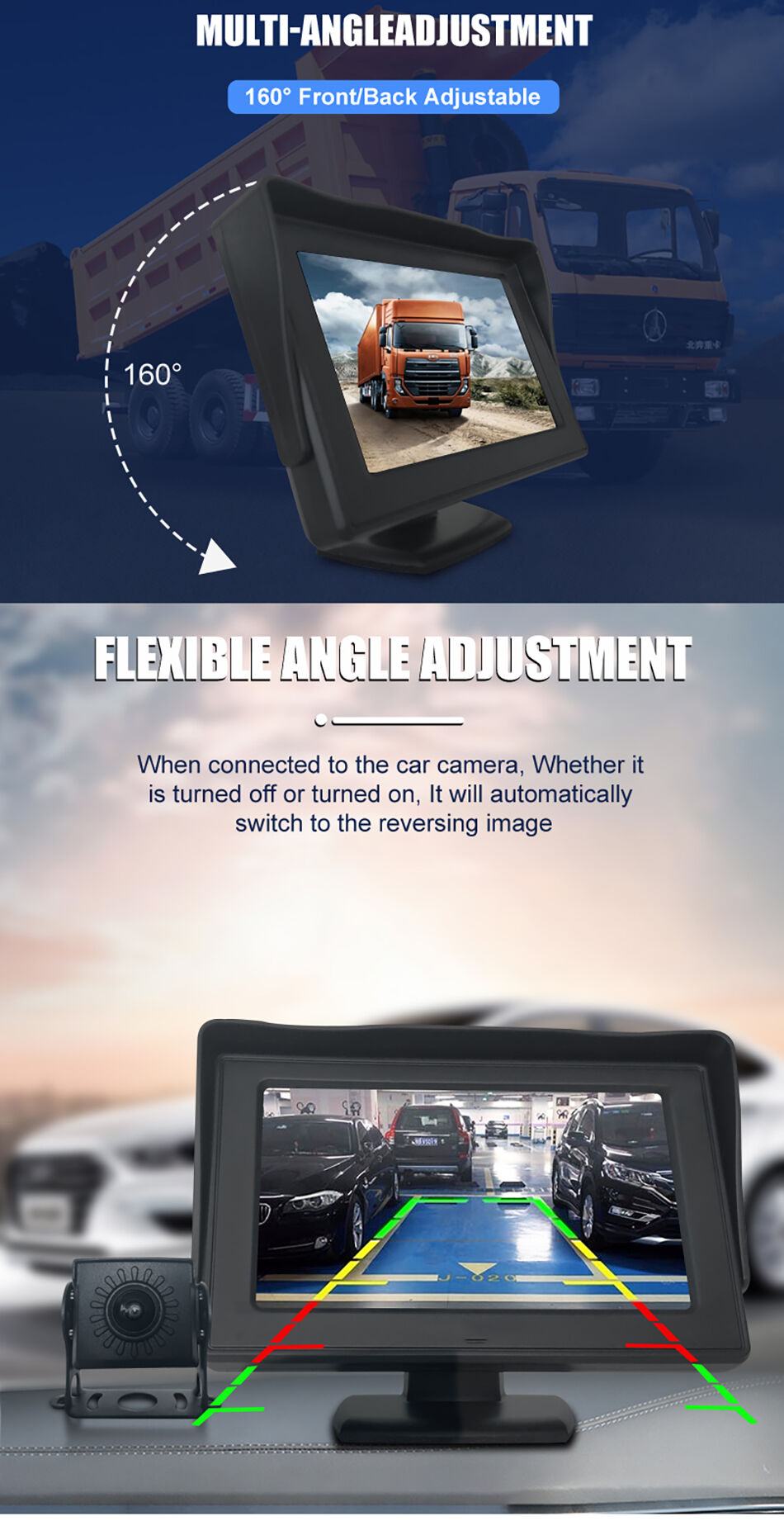 Bulk Buy China Wholesale Caredrive Dp960 High Resolution 4.3 Inch Color ...