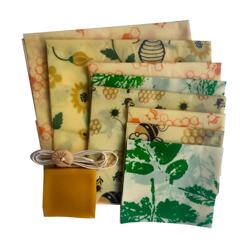 Customized Bee Wax Food Wrap Paper Food Storage Sustainable Food ...