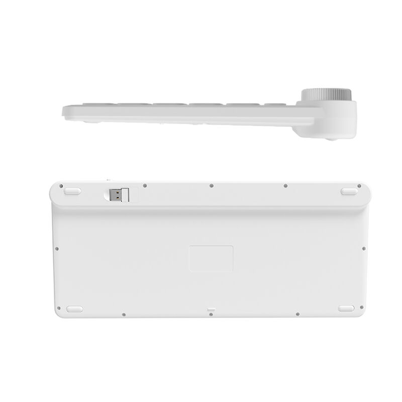 Bluetooth Bt 2 4g Dual Mode Keyboard Rechargeable With Phone Holder