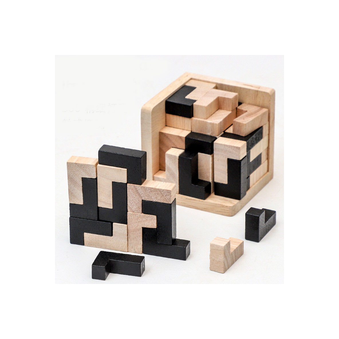 Kong Ming Lock Children's Wooden Toys Kong Ming Lock Luban Lock Set Of ...