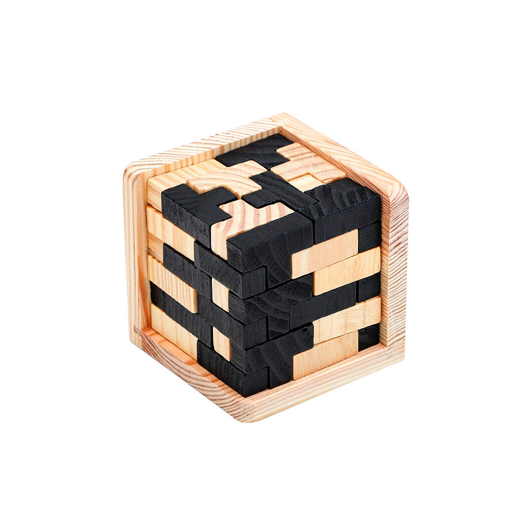 Kong Ming Lock Children's Wooden Toys Kong Ming Lock Luban Lock Set Of ...