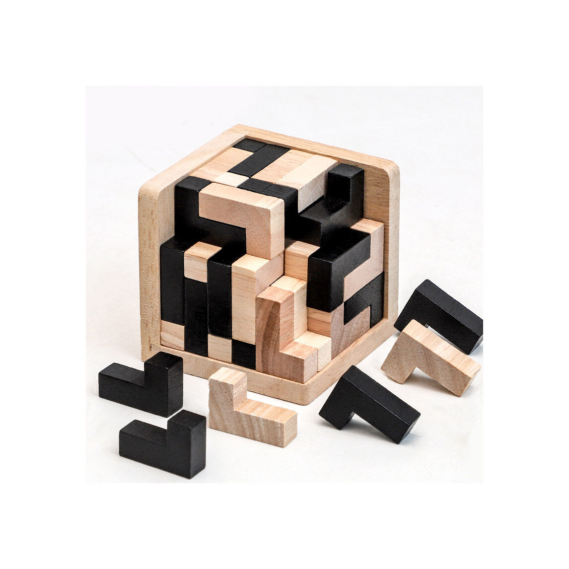 Kong Ming Lock Children's Wooden Toys Kong Ming Lock Luban Lock Set Of ...