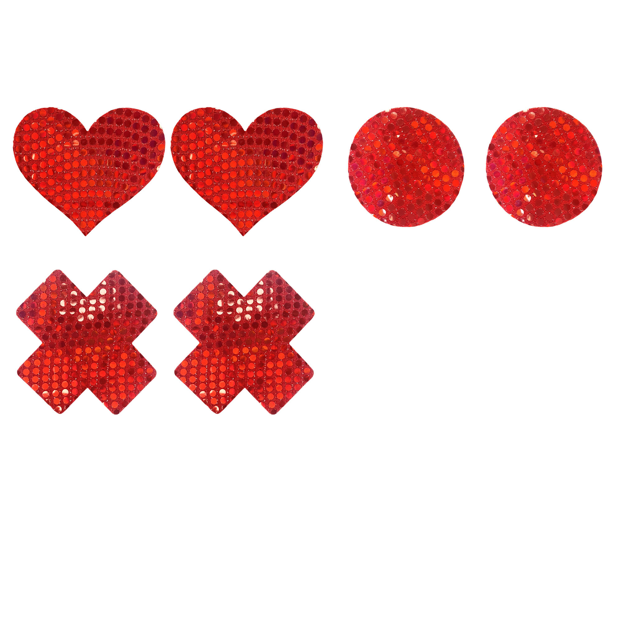 Women Pasties Sexy Sticker Sequins Breast Pasties Design Disposable ...