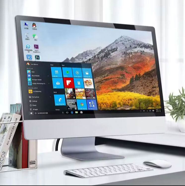 23.8 Inch Led Fanless Cooling Industrial Embedded Panel Pc Computer All ...