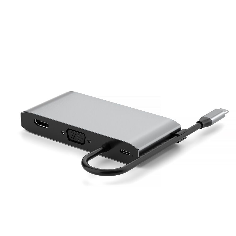 9-in-1 Usb3.0 Hub Full-featured Type-c Docking Station With Hdmi Vga ...