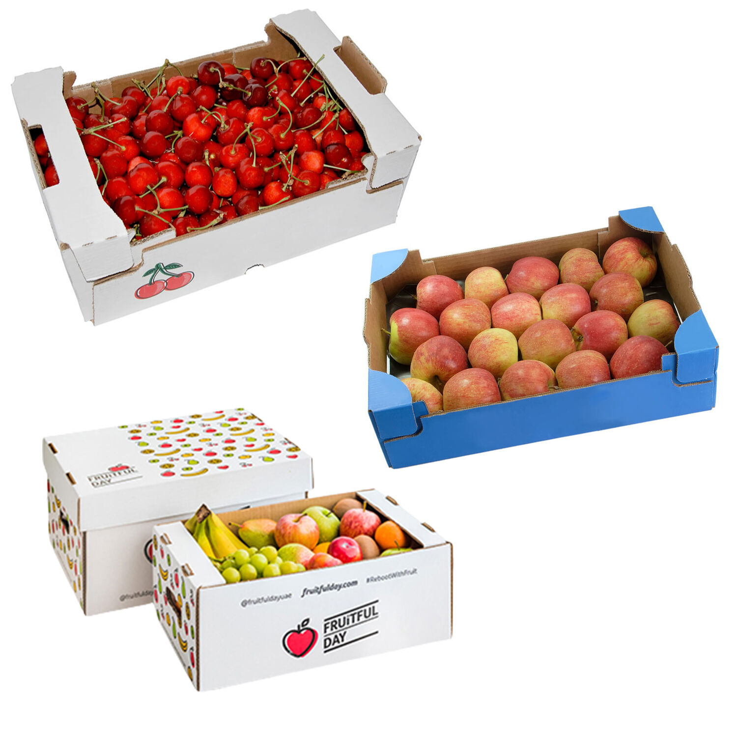 Wholesale Carton Vegetable Fruits Storage Corrugated Paper Box ...