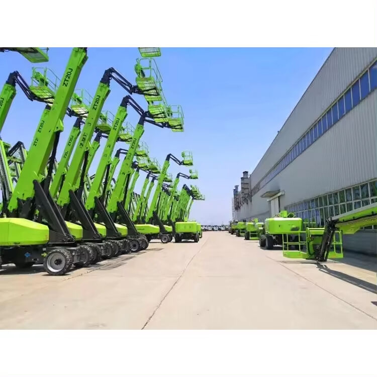 14m Telescopic Lift Crane Aerial Work Platform Za12rje-v - China ...
