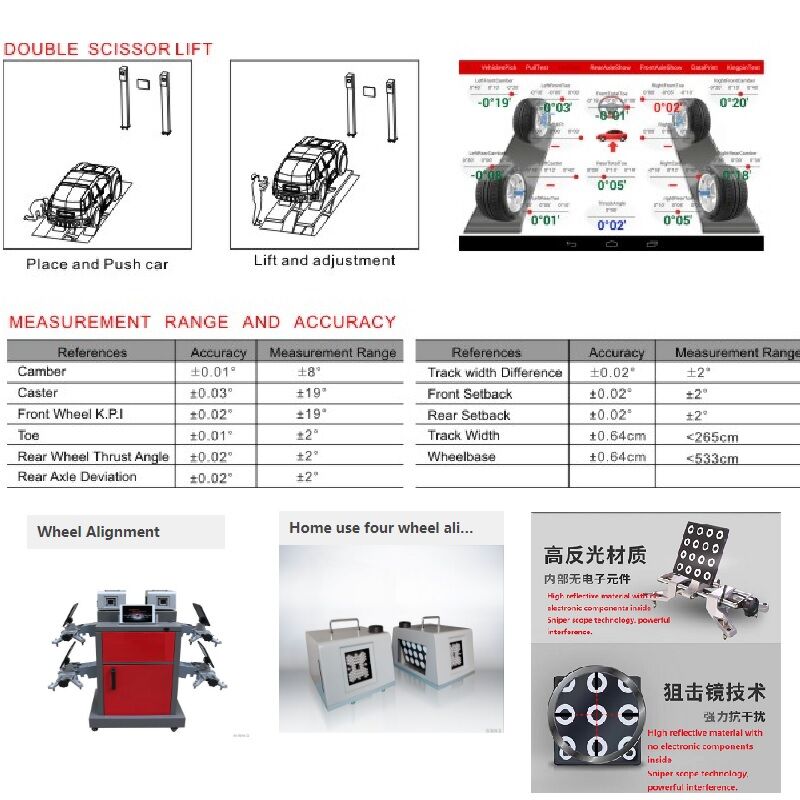 Fsd-300m Two Column 3d Four-wheel Aligner - Expore China Wholesale ...