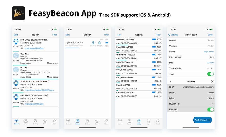 Factory Direct High Quality China Wholesale Programmable Bluetooth 5.1 Broadcasting Ibeacon ...