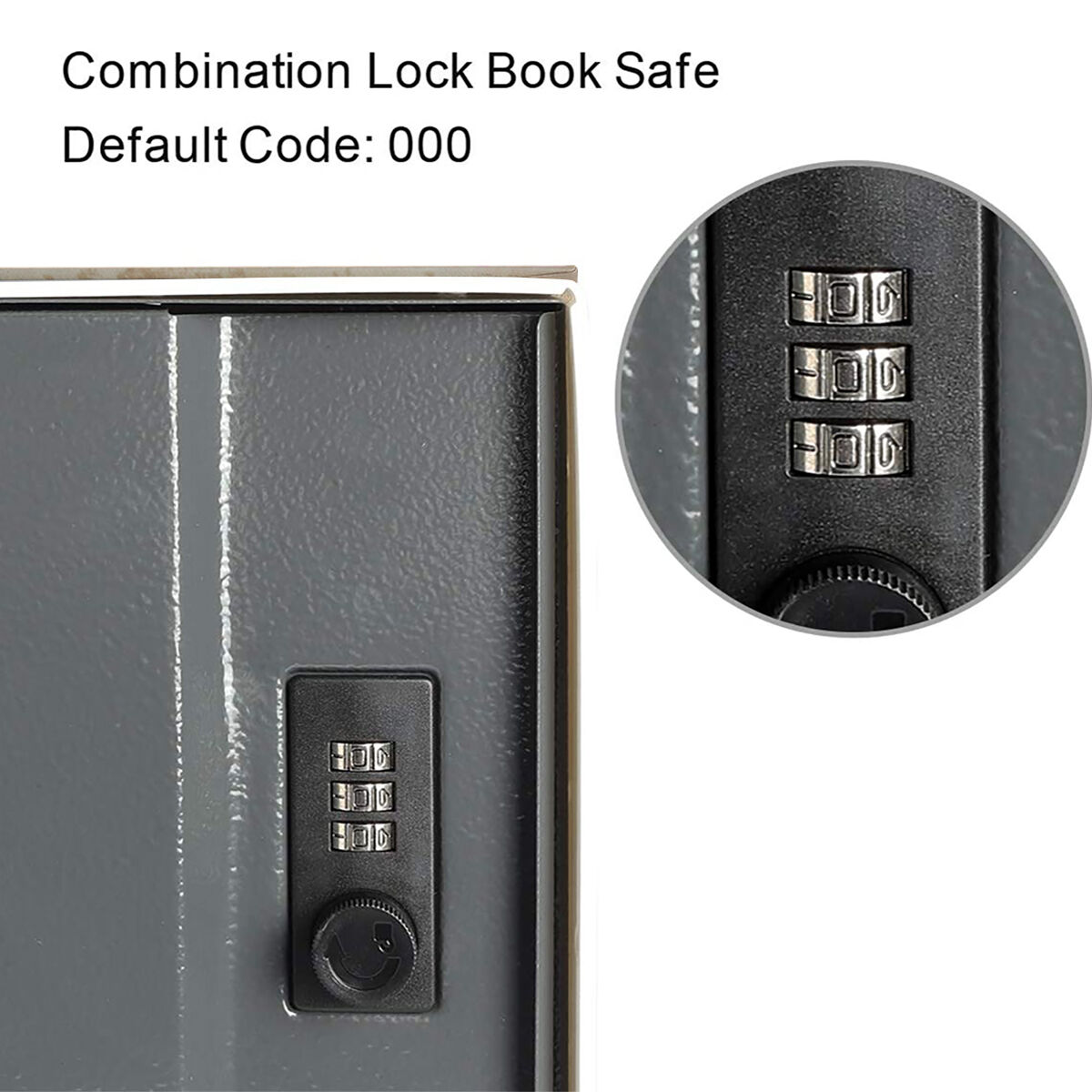 Manufacturer High Quality Office Floor Metallic Book Shaped Secret Code ...