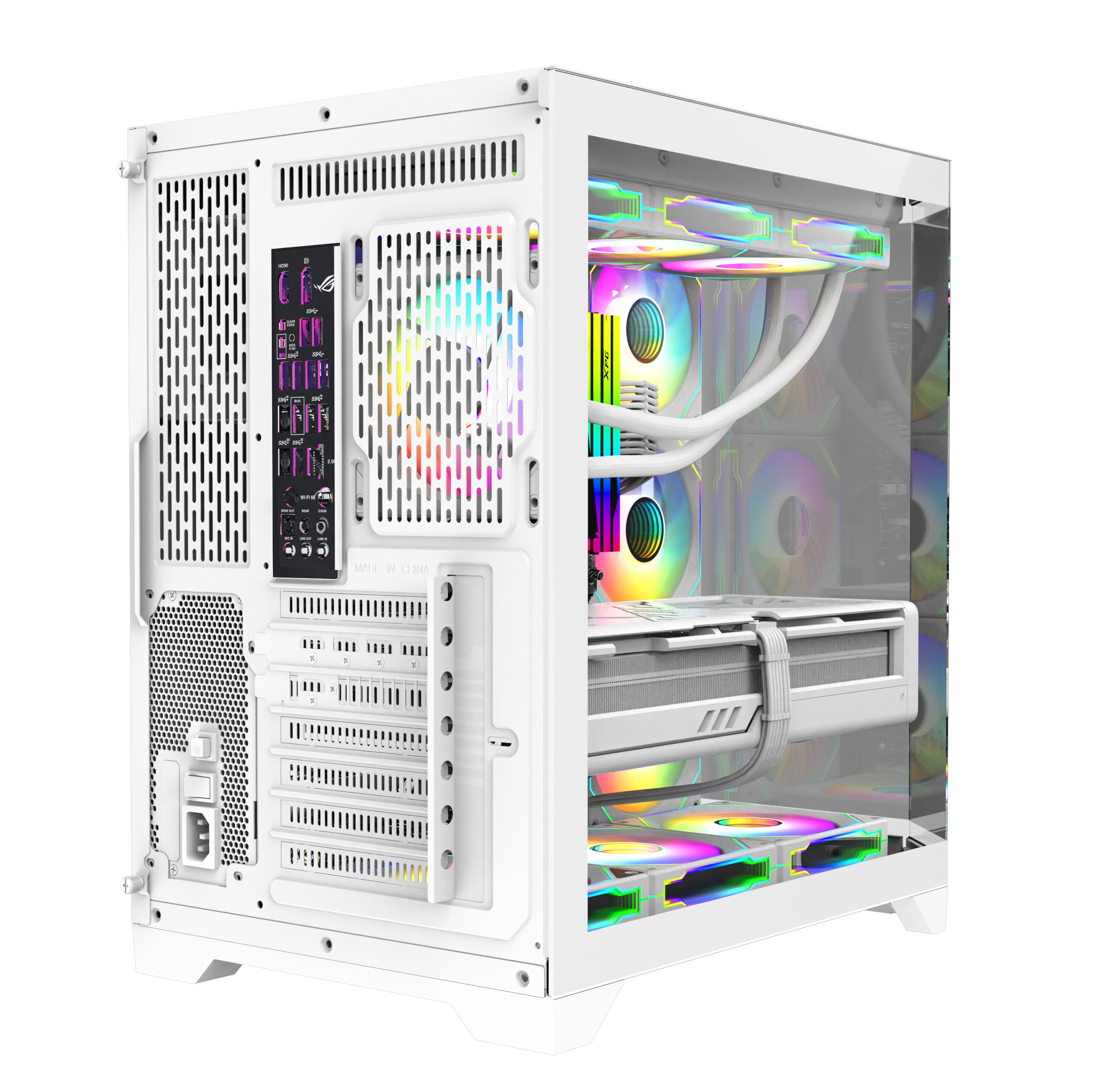 New Design Gaming Computer Case Customize Factory Price 3 Sides ...