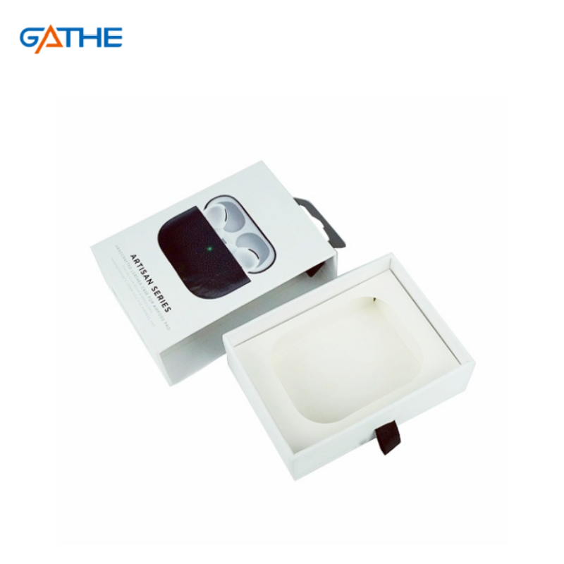Custom Logo Wireless Earbuds Packaging Box Earphones Drawer Paper Boxes ...