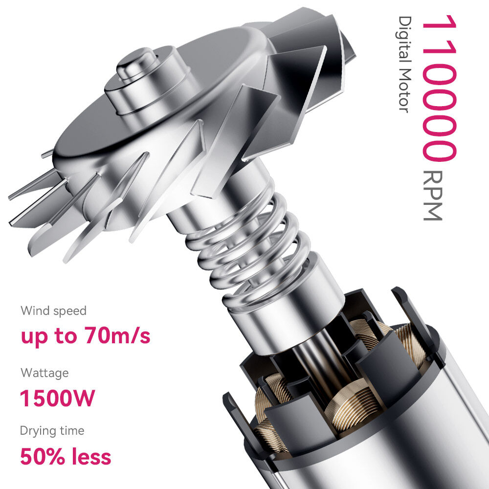 110000 Rpm Motor Household Hair Dryer Woman Hair Dryer Magnetic Hair ...