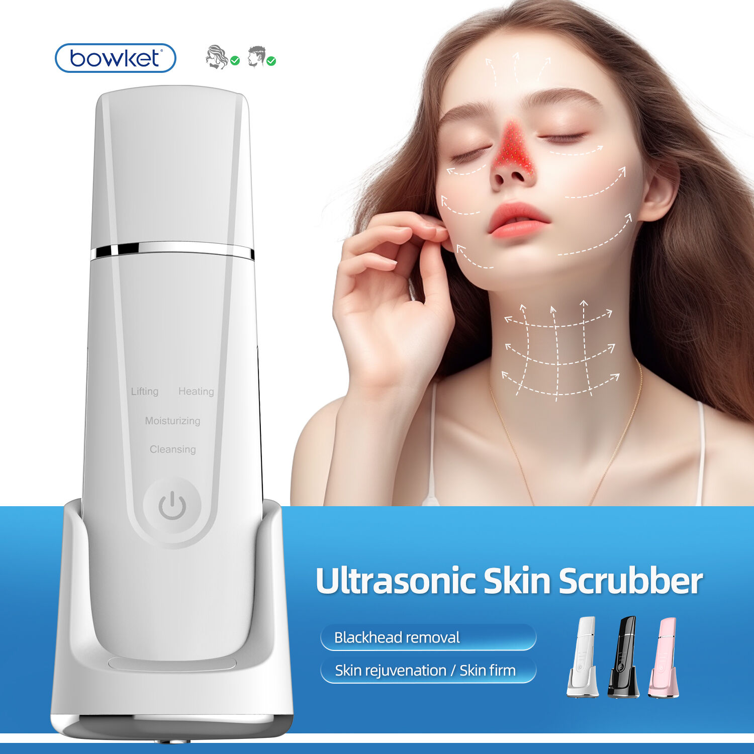 Factory Direct High Quality China Wholesale Wireless Ultrasonic Face ...