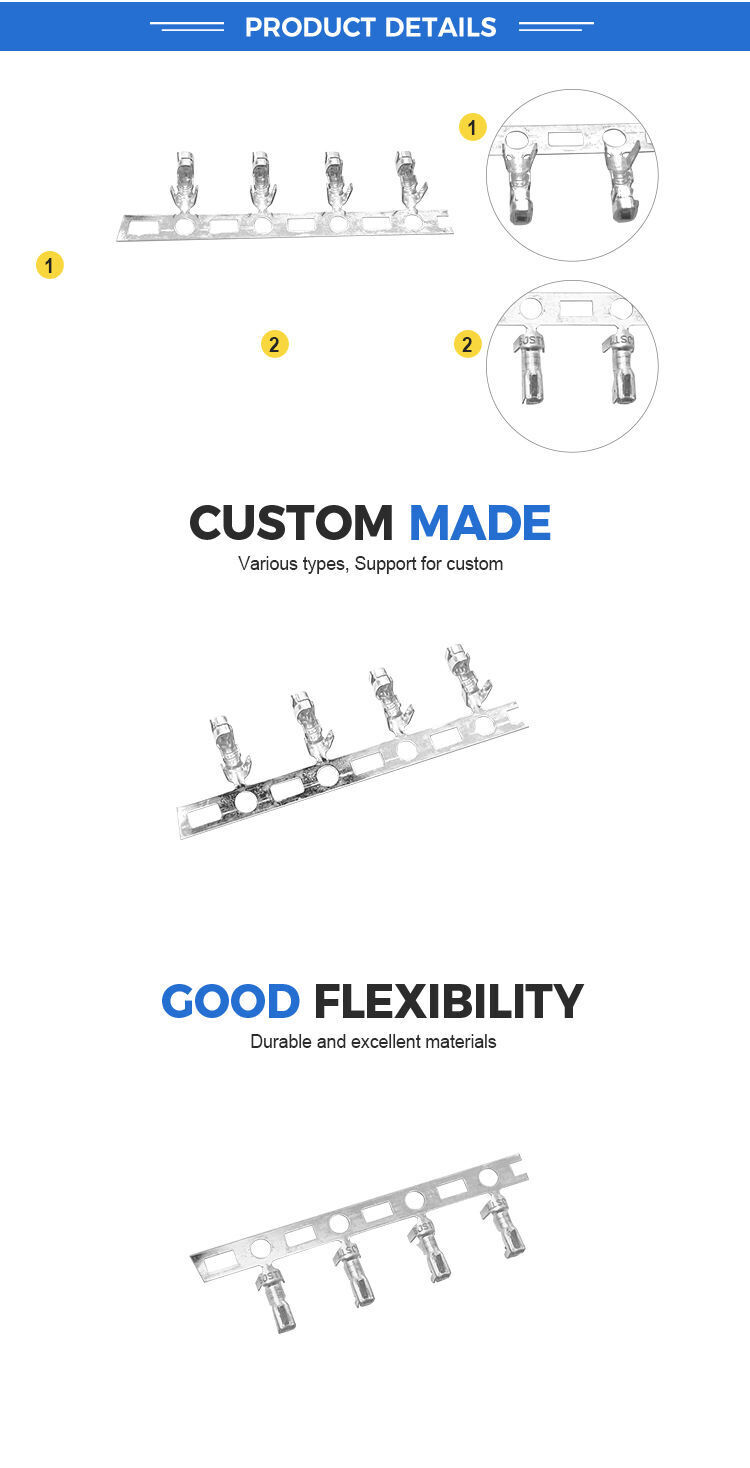 Manufacturer: Sm2.54 Pin Spring Air Docking Terminal Phosphor Copper ...