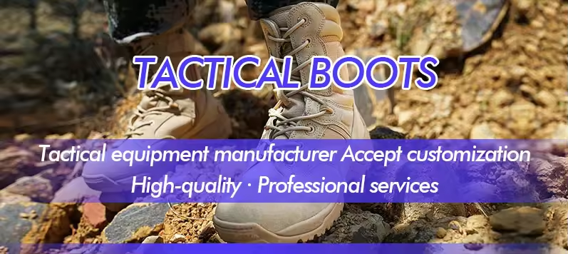 Men Outdoor Climbing Shoes Tactical Training Boots Breathable Hiking ...