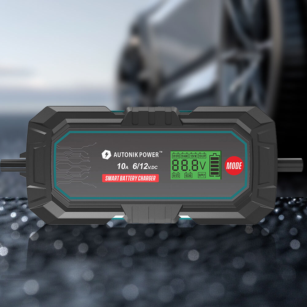 Hot Sale Multifunction 10a 6/12v Automatic Portable Car Battery Charger ...