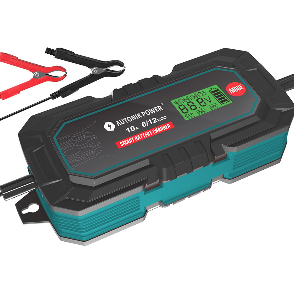 Hot Sale Multifunction 10a 6/12v Automatic Portable Car Battery Charger ...