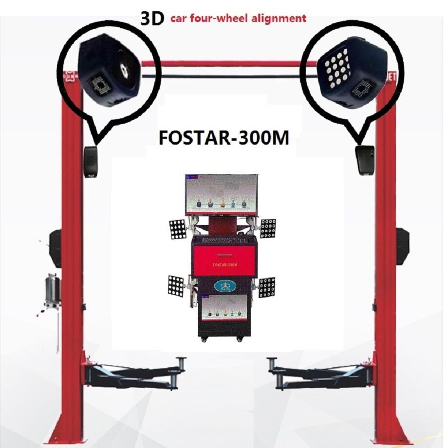 Fostar-300m Two Column 3d Four-wheel Aligner - China Wholesale Wheel ...