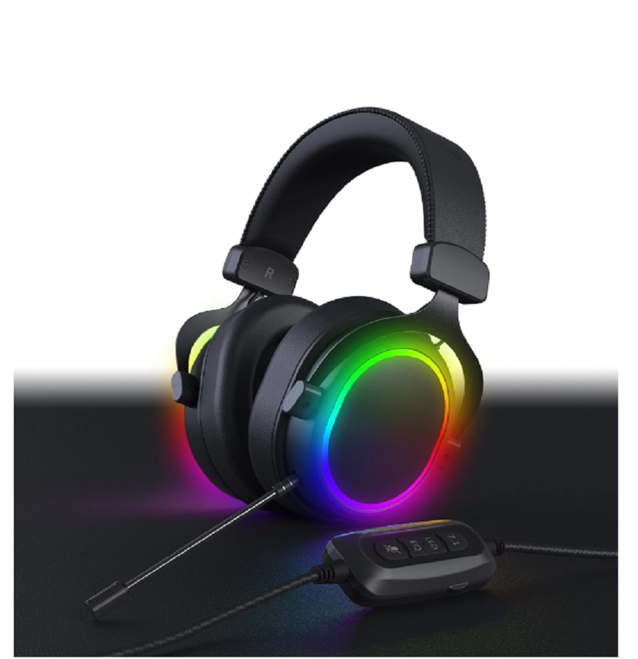 Colorful Rgb Gaming Headset Microphone For High-quality Noise Reduction ...