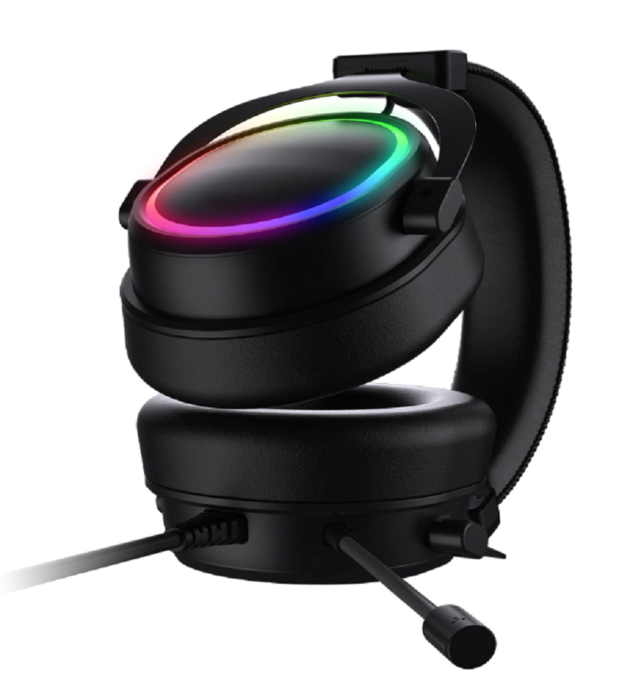 Colorful Rgb Gaming Headset Microphone For High-quality Noise Reduction ...